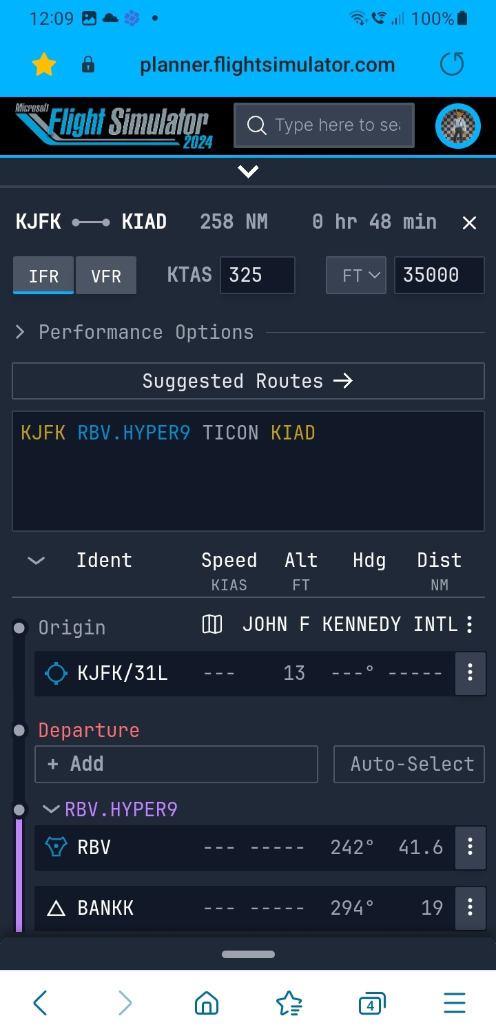 OnLine official MSFS2024 Flight Planner - Microsoft Flight Simulator ...